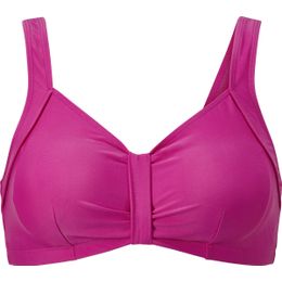 feel good Damen Bikini-Oberteil mit Zierriegel magenta Gr&ouml;&szlig;e 44C