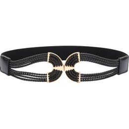 Lascana Damen Tailleng&uuml;rtel schwarz Gr&ouml;&szlig;e 95