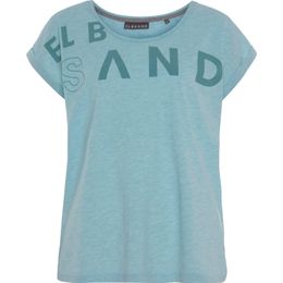 ELBSAND Damen T-Shirt t&uuml;rkis Gr&ouml;&szlig;e L (40)