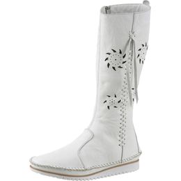 Andrea Conti Damen Stiefel wei&szlig; Gr&ouml;&szlig;e 37