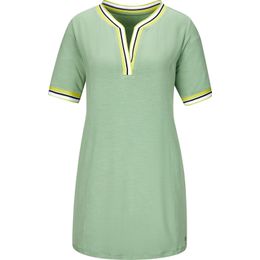 CREATION L PREMIUM Damen Modal-Longshirt eucalyptus Gr&ouml;&szlig;e 36/38