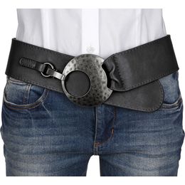 Heine Damen G&uuml;rtel schwarz Gr&ouml;&szlig;e 105
