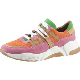 Heine Damen Sneaker orange-bunt Gr&ouml;&szlig;e 37