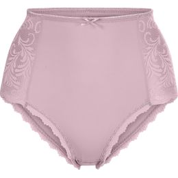 w&auml;schepur Damen Taillenslip mit Einsatz aus Spitze ros&eacute; Gr&ouml;&szlig;e 36/38