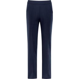 Schneider Sportswear Damen Freizeithose mit zwei Taschen marine Gr&ouml;&szlig;e 46