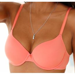 Lascana Damen Schalen-BH koralle Gr&ouml;&szlig;e 70F