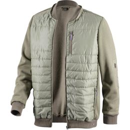 H.I.S. Herren Kapuzensweatjacke khaki Gr&ouml;&szlig;e XXXL (64/66)