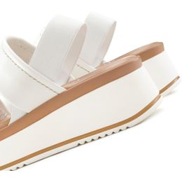 Lascana Damen Plateausandaletten wei&szlig; Gr&ouml;&szlig;e 35