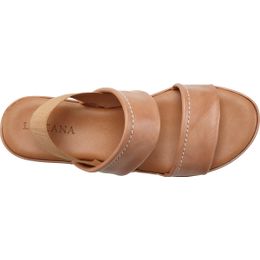 Lascana Damen Plateausandaletten camelfarben Gr&ouml;&szlig;e 38