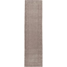 HEINE HOME unisex Hochflorteppich grau Gr&ouml;&szlig;e 70x270 cm - L&auml;ufer