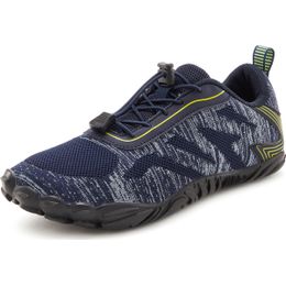 John Devin Damen Sneaker navy/gelb Gr&ouml;&szlig;e 48