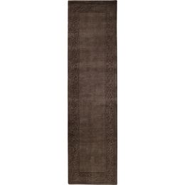 HEINE HOME unisex Hochflorteppich braun Gr&ouml;&szlig;e 200x200 cm - rund