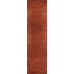 HEINE HOME unisex Hochflorteppich terracotta Gr&ouml;&szlig;e 70x270 cm - L&auml;ufer