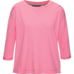 ELBSAND Damen 3/4-Arm-Shirt pink-orange Gr&ouml;&szlig;e L (40)