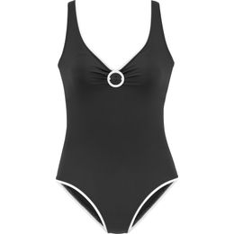 Vivance Damen Badeanzug schwarz Gr&ouml;&szlig;e 40A/B