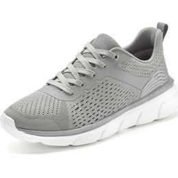 John Devin Damen Sneaker grau Gr&ouml;&szlig;e 46