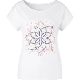 Buffalo Damen T-Shirt wei&szlig; Gr&ouml;&szlig;e 36/38