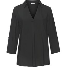Lascana Damen Schlupfbluse petrol Gr&ouml;&szlig;e 34