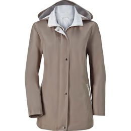 CR&Eacute;ATION L Damen Funktionsjacke wind- und wasserabweisend taupe Gr&ouml;&szlig;e 36