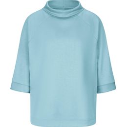 Heine Damen Sweatshirt mit Stehkragen mint Gr&ouml;&szlig;e 42