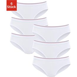 H.I.S. Damen Bikinislip wei&szlig; Gr&ouml;&szlig;e 44/46