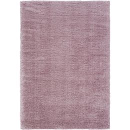 HEINE HOME unisex Hochflorteppich mauve Gr&ouml;&szlig;e 120x180 cm - rechteckig