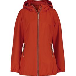 CR&Eacute;ATION L Damen &Uuml;bergangsjacke in Microfaser-Qualit&auml;t rostrot Gr&ouml;&szlig;e 36