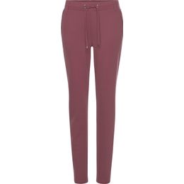 Lascana Damen Jogger Pants beere Gr&ouml;&szlig;e 46