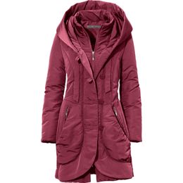 Heine Damen Parka mit leichter Wattierung bordeaux Gr&ouml;&szlig;e 38