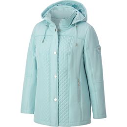 CR&Eacute;ATION L Damen Steppjacke mit abnehmbarer Kapuze kalkmint Gr&ouml;&szlig;e 25