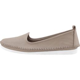 Andrea Conti Damen Slipper taupe Gr&ouml;&szlig;e 38