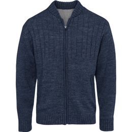 CR&Eacute;ATION L Herren Strickjacke marine Gr&ouml;&szlig;e 52
