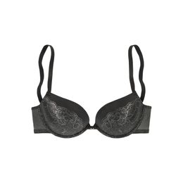 Lascana BH Damen Gr&ouml;&szlig;e 70 grau / schwarz