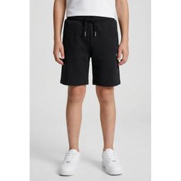 Calvin Klein Jeans Kinder Shorts &raquo;MINI BADGE SHORTS&laquo; mit Logo schwarz 8 (128), N-Gr