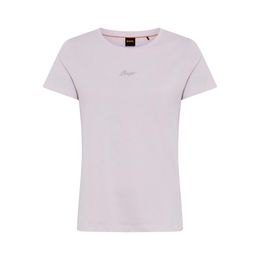 BOSS Orange Damen BOSS Orange T-Shirt &raquo;Elove Embro Premium Damenmode&laquo; mit Rundhals, Slim Fit L (40)