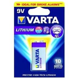 Varta Batterie PROFESSIONAL Lithium 9V 1er Bli