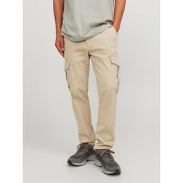 Jack & Jones JACK & JONES Cargohose &raquo;JPSTMARCO JJJOE CARGO&laquo; Crockery 28 - L&auml;nge 32 L&auml;nge 32 28 Moderne Cargohose von Jack & Jones