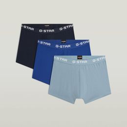 G-Star Raw G-Star Herren G-STAR Boxershorts &raquo;ASH, 3 PACK TRUNKS&laquo; Packung, 3 Stk. mit Logo-Bund S, 3 Stk.