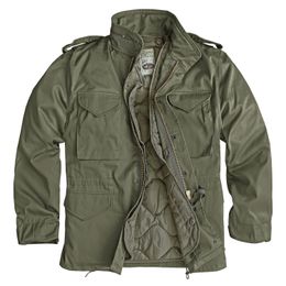 Mil-Tec US Feldjacke M65 T/C mit Futter oliv, Gr&ouml;&szlig;e M