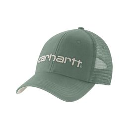 Carhartt Cap "Canvas Mesh-Back Logo Graphic Cap" in Gr&uuml;n | Gr.: onesize