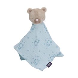 Sterntaler Baby Unisex Schmusetuch Kuscheltuch Kleiner B&auml;r Musselin hellt&uuml;rkis | Gr.: onesize