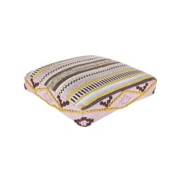 Beliani Bodenkissen MAPLE in Bunt - (W) 60 x (H) 12 x (L) 60 cm | Gr.: onesize