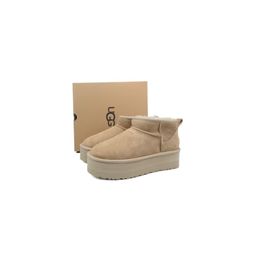 UGG Australia UGG Freizeitstiefel mit Fleecef&uuml;tterung in khaki | Gr.: 37