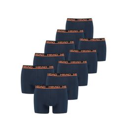 Head Boxershorts 10 er Pack Boxer in 003 - Blue / Orange | Gr.: L