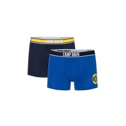 CAMP DAVID Boxershorts 2er Pack underwear in airplane navy | Gr.: L