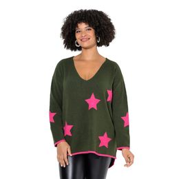 Angel of Style Pullover in dunkelgr&uuml;n | Gr.: 54-56