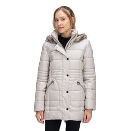 Betty Barclay Steppjacke in silber grau | Gr.: 40