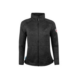 Westfjord Fleecejacke "Katla" in Schwarz | Gr.: XL