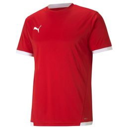 Puma Sportshirt "TeamLIGA Jersey" in Rot | Gr.: L