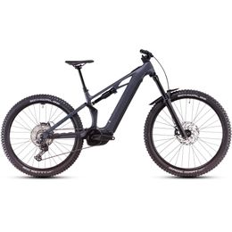 Cube Stereo Hybrid ONE77 HPC Race 800 | Gr. M | Carbon E-MTB Enduro (160-180mm) Grau